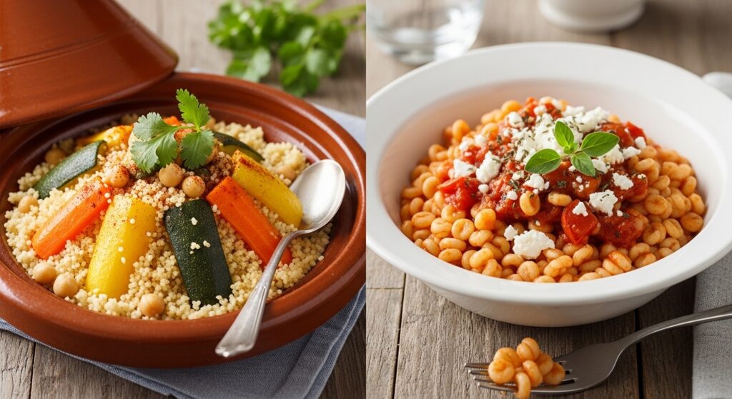 Kouskousi: Couscous and Its Greek Pasta Counterpart